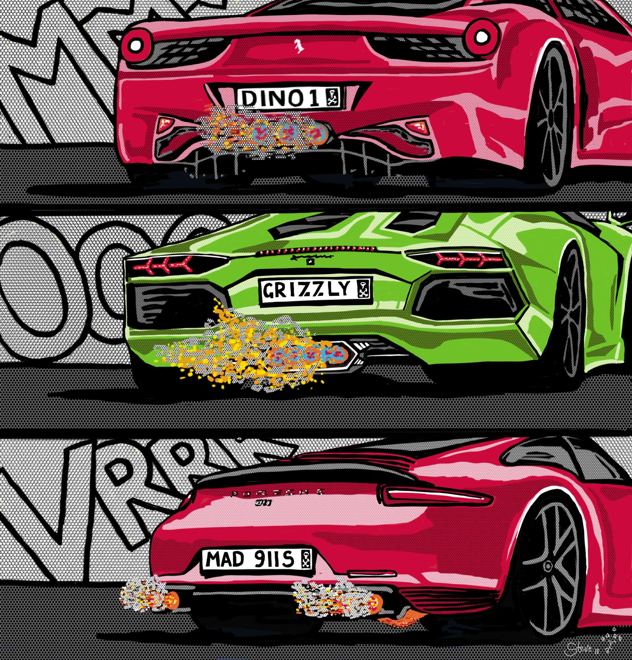 Sports Cars Lamborghini Ferrari