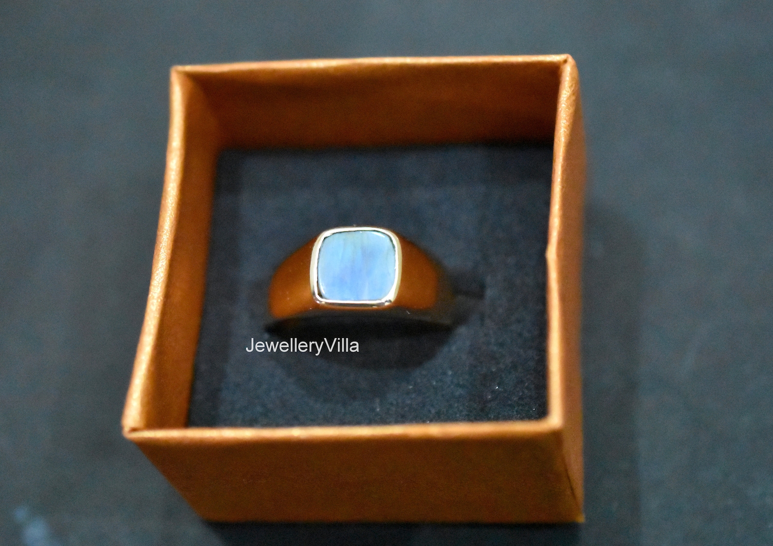 Moonstone Ring Natural Mens Ring 925 Solid Sterling Silver - Etsy