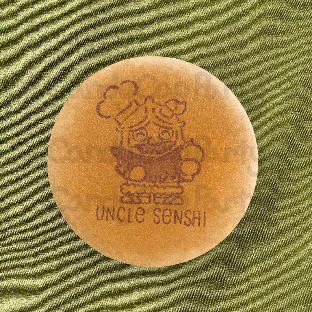 Uncle Senshi Bakery Inspired Plush Pinback Button - Etsy