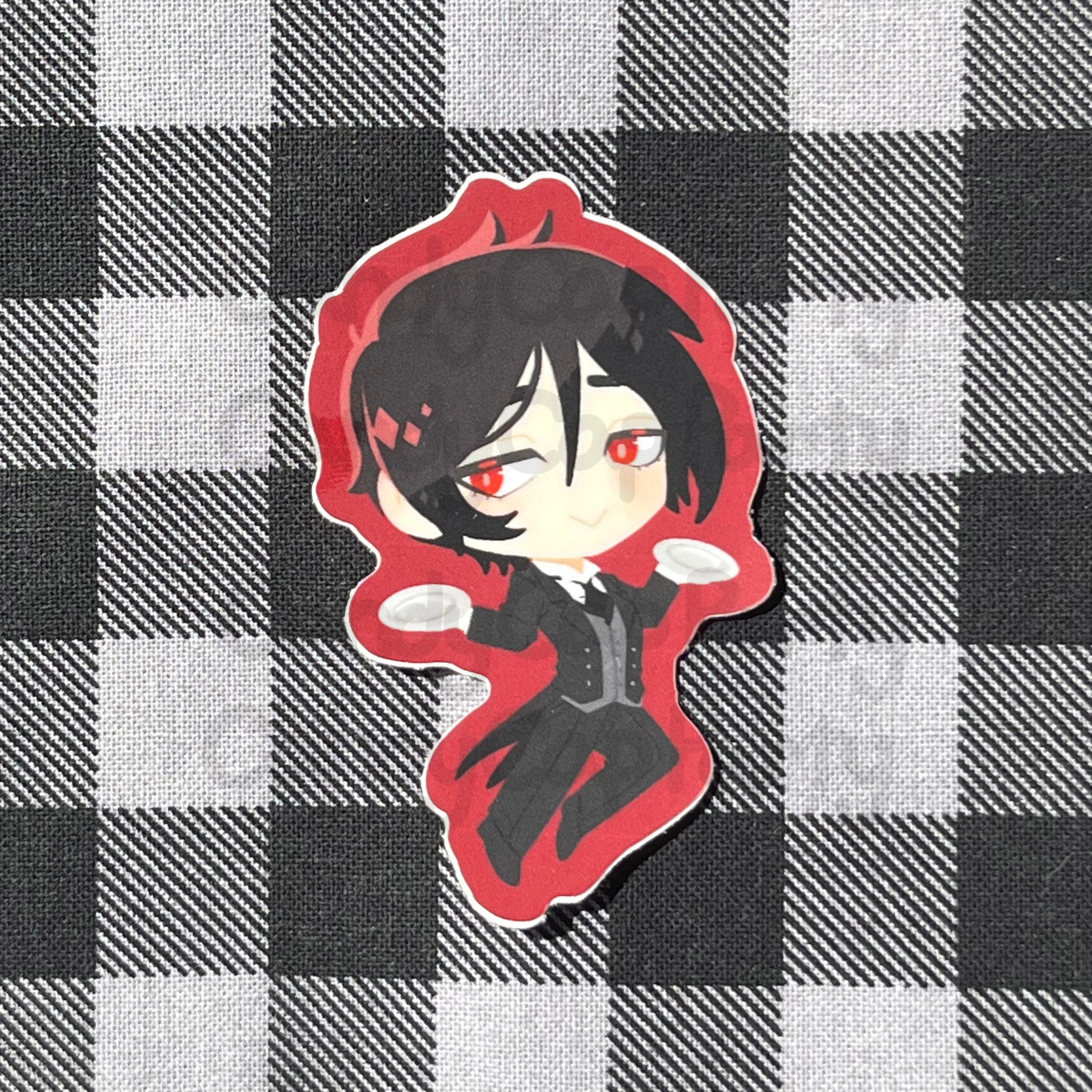 Kuroshitsuji/ Black Butler Sticker Collection- With Undertaker - Etsy