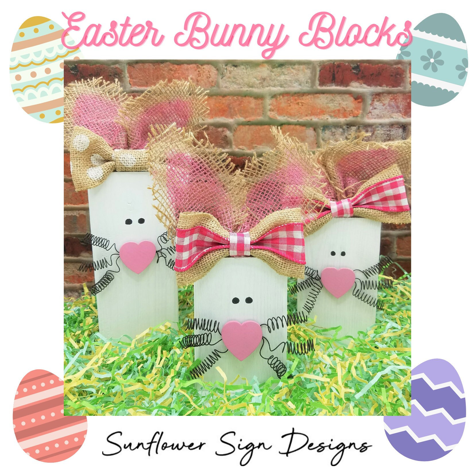 Easter Bunny DIY Kit, Kids/adult DIY Easter Kit, Easter Rabbit Craft ...