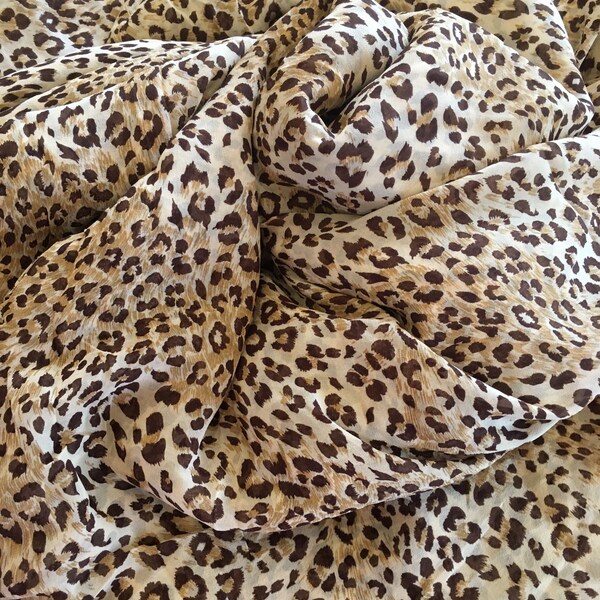 Leopard Silk - Etsy