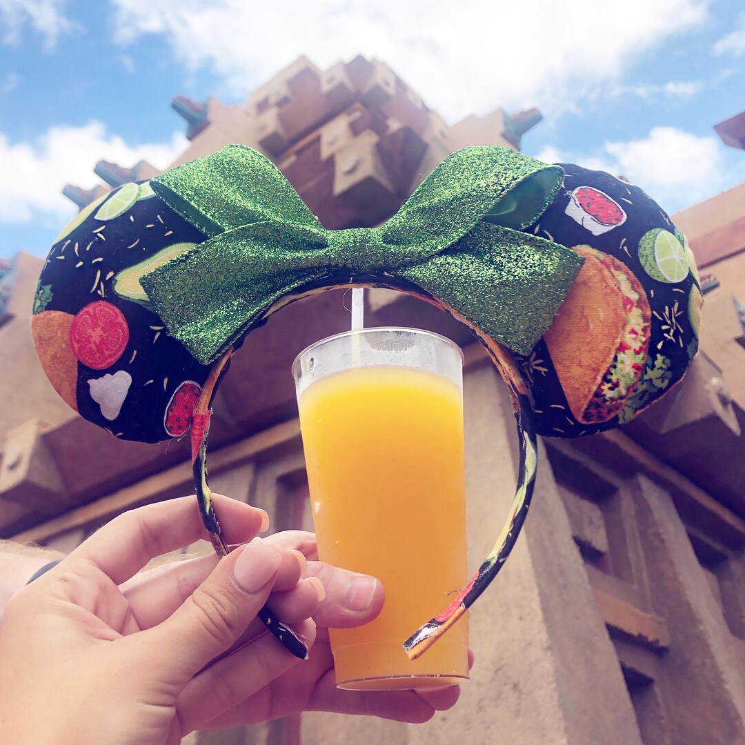 Tacos Mickey Ears Headband | Epcot Viva Mexio Disney Ears - Etsy