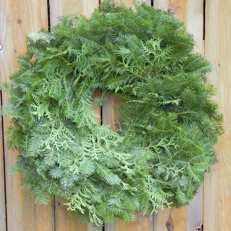 Cedar Wreath - Etsy