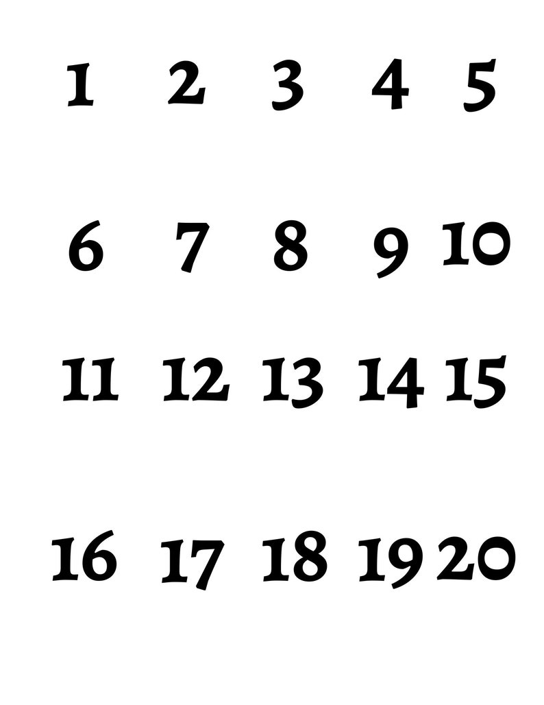 Fall Printable Cakewalk Set - Etsy