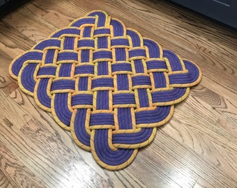 Rock Climbing Rope Rug large - Etsy