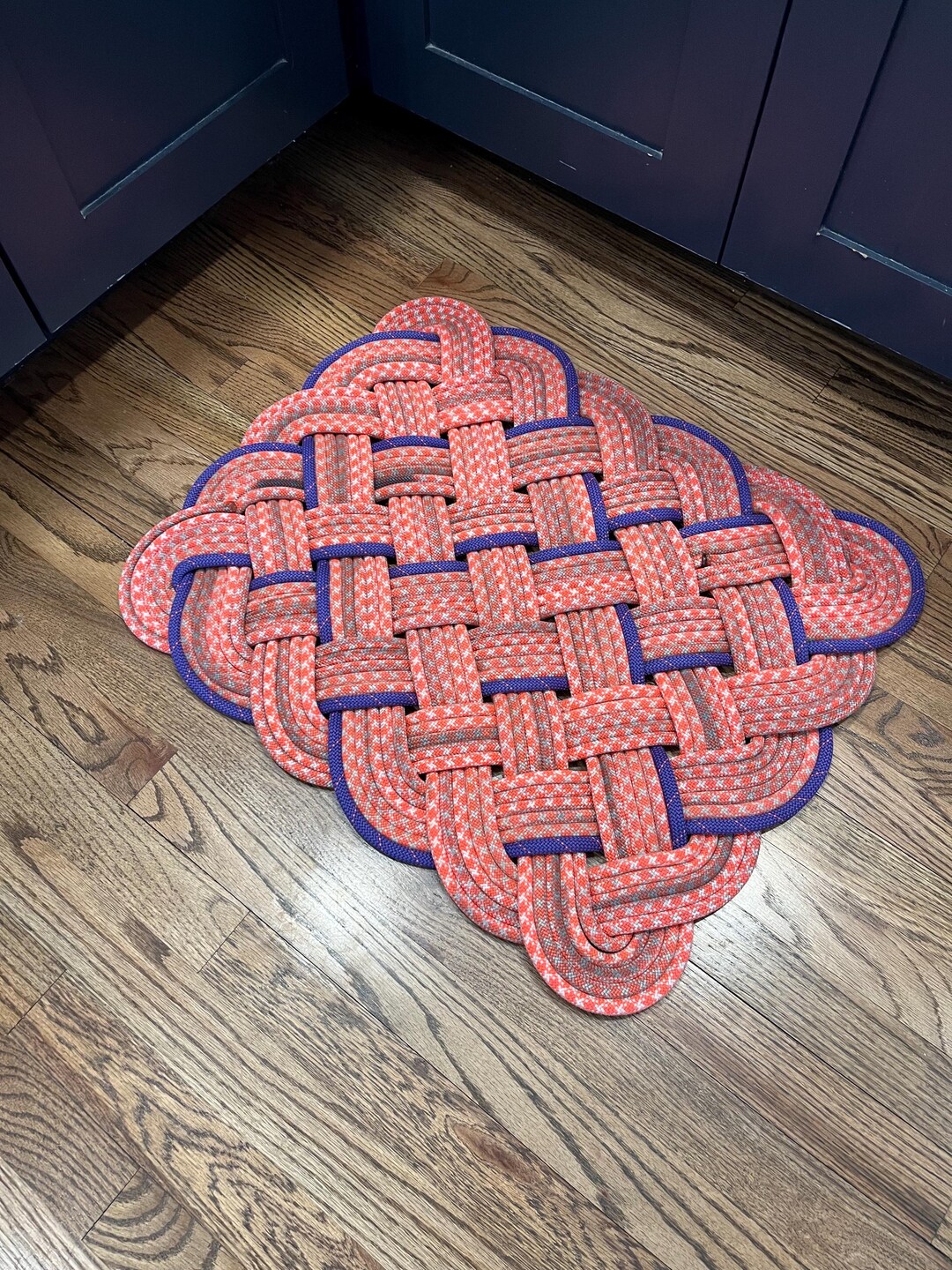 Rock Climbing Rope Rug (large) - Etsy