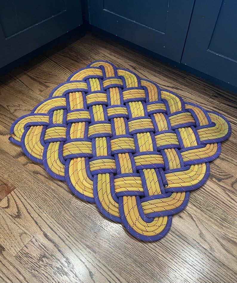 Rock Climbing Rope Rug large - Etsy