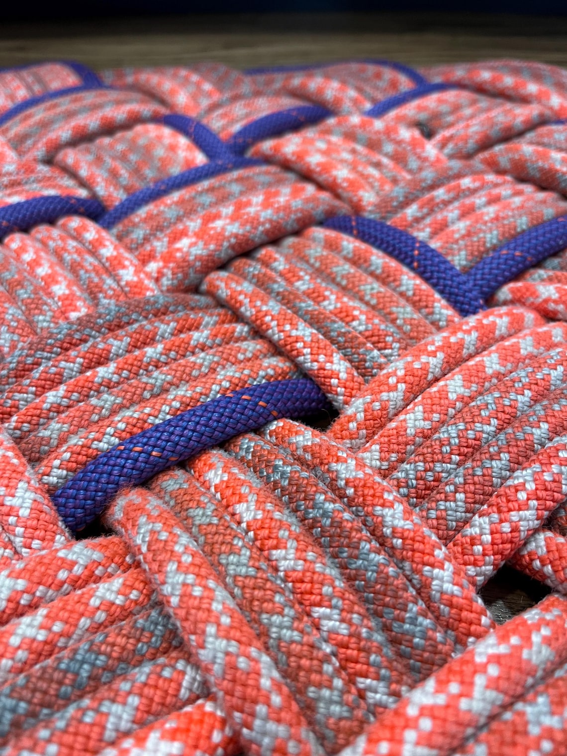 Rock Climbing Rope Rug (large) - Etsy