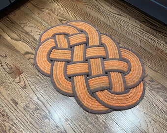 Climbing Rope Rug Ocean Plait - Etsy