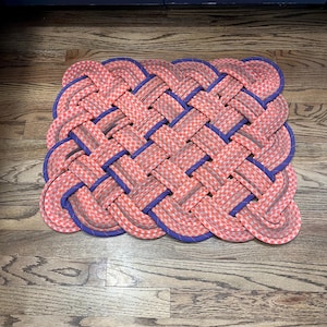 Rock Climbing Rope Rug (large) - Etsy
