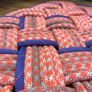 Rock Climbing Rope Rug (large) - Etsy