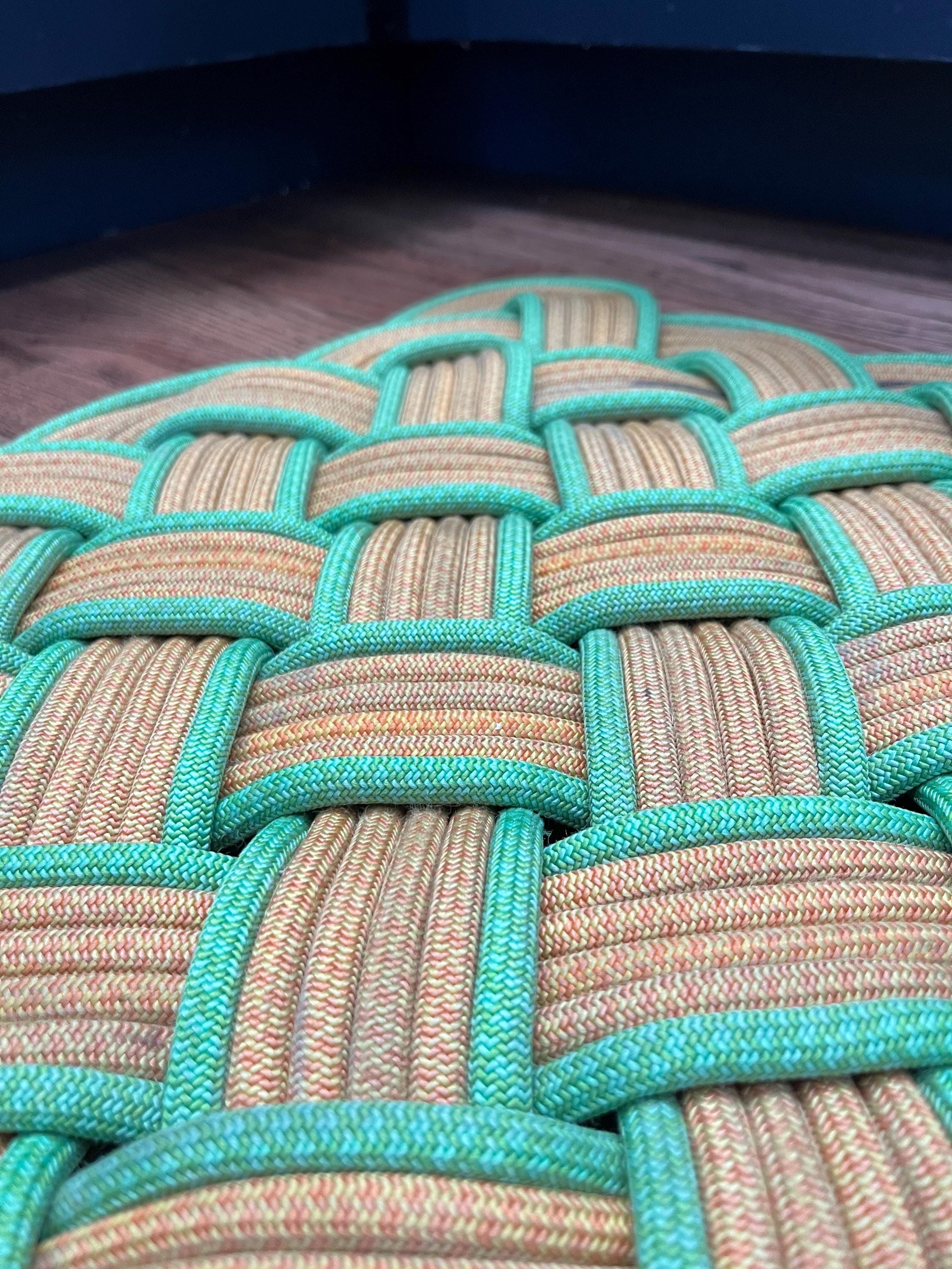 Rock Climbing Rope Rug (large) - Etsy