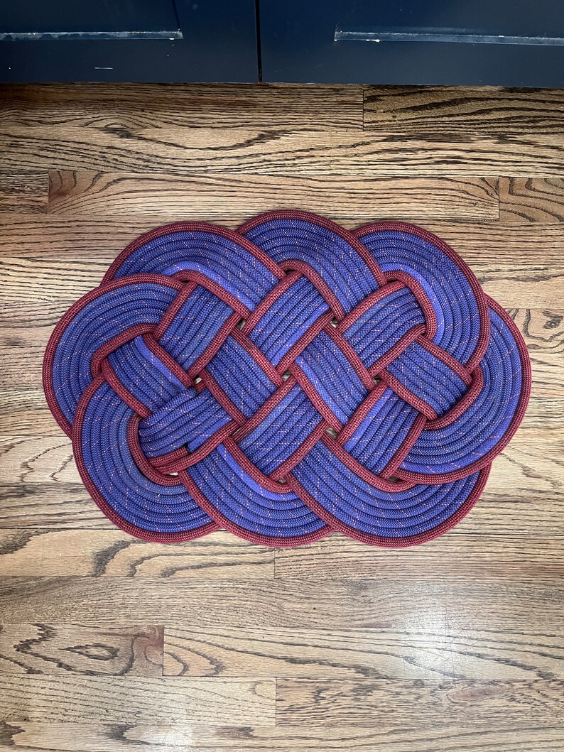 Climbing Rope Rug Ocean Plait - Etsy