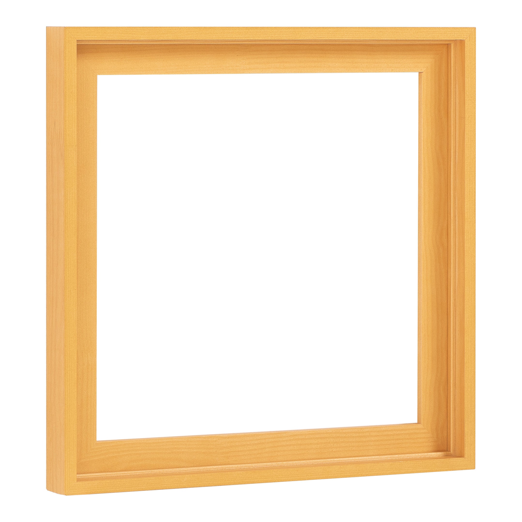 Natural Wood Floater Frames for European Size Canvas Paintings - Etsy