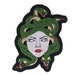 Medusa Embroidered Iron on Patch. - Etsy