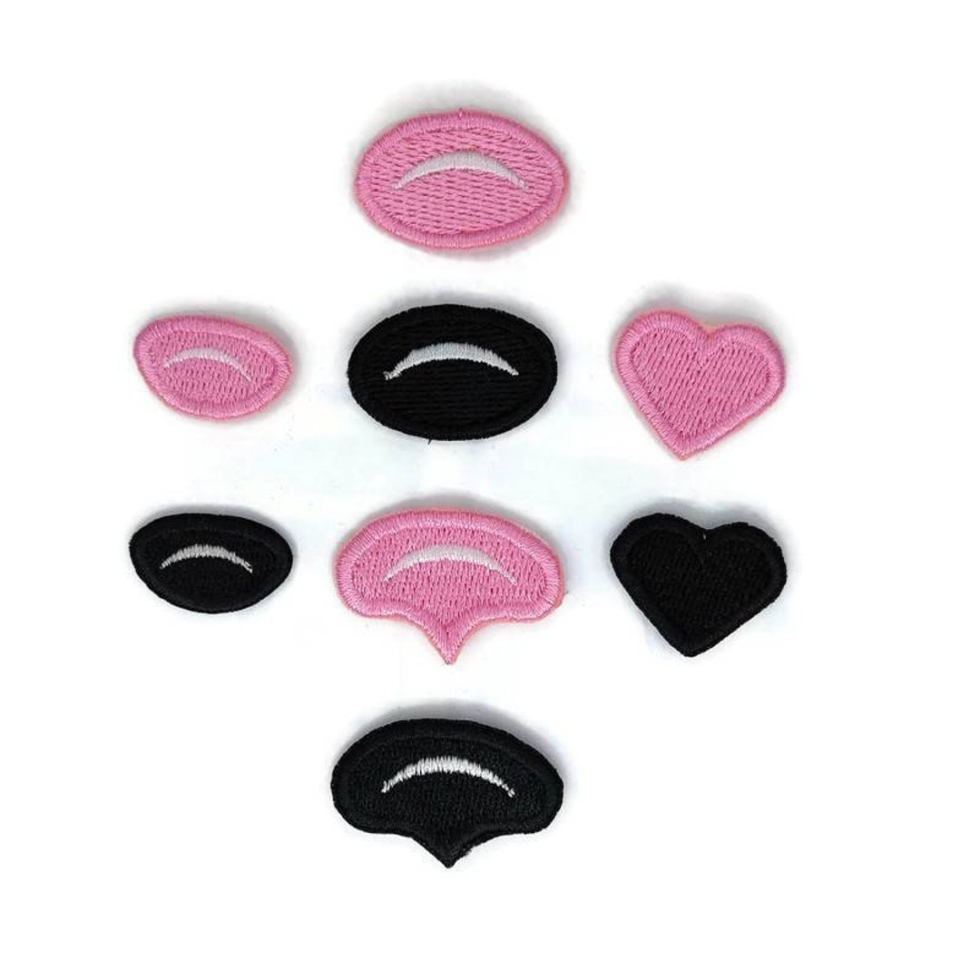 Embroidered Animal Noses. - Etsy