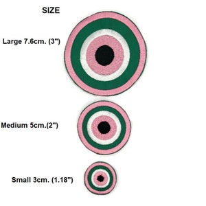 Green Pink Soror Patch. - Etsy