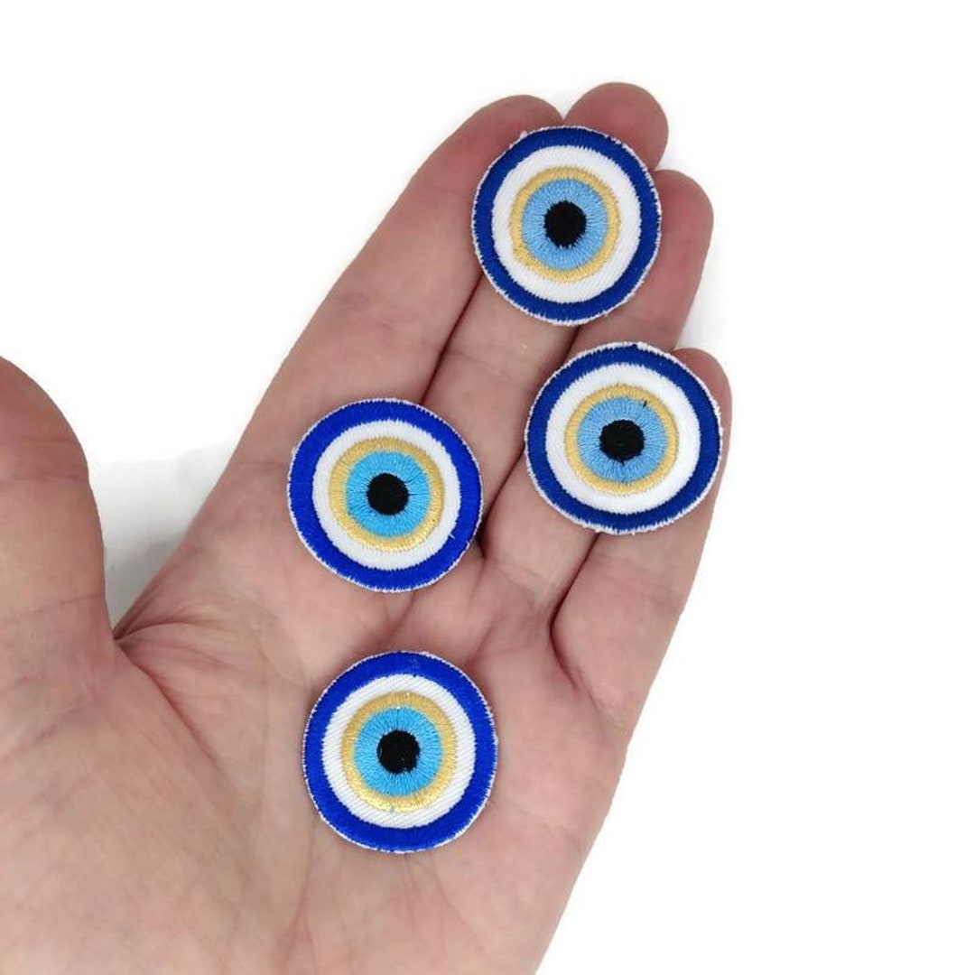 Embroidered Evil Eyes Patch - Etsy