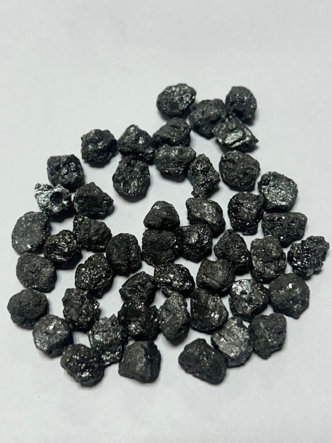 8x10mmnatural Rough Black Diamond Parcel – Raw Uncut Diamonds for ...