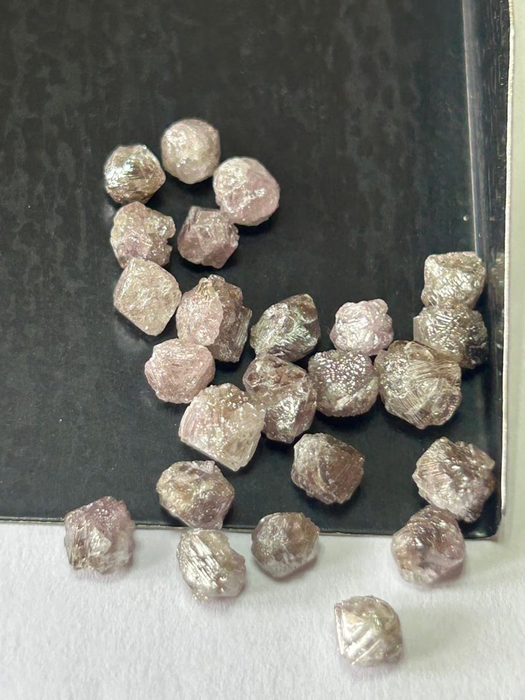 Pink Rough African Diamonds | Conflict-free Uncut Raw Diamonds - Etsy