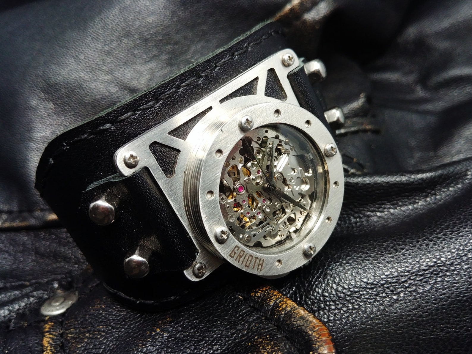 Steampunk Industrial Mechanical Automatic Watch. Unique - Etsy