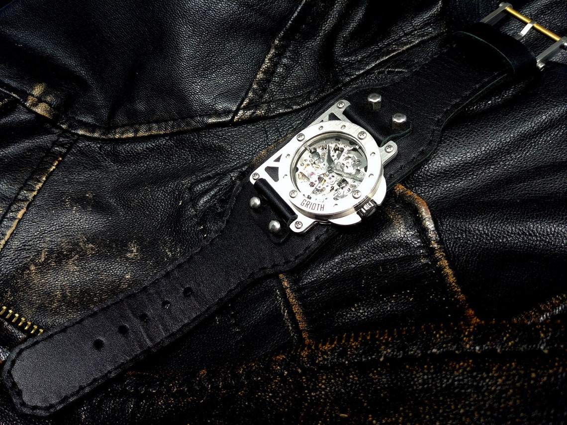 Steampunk Industrial Mechanical Automatic Watch. Unique - Etsy