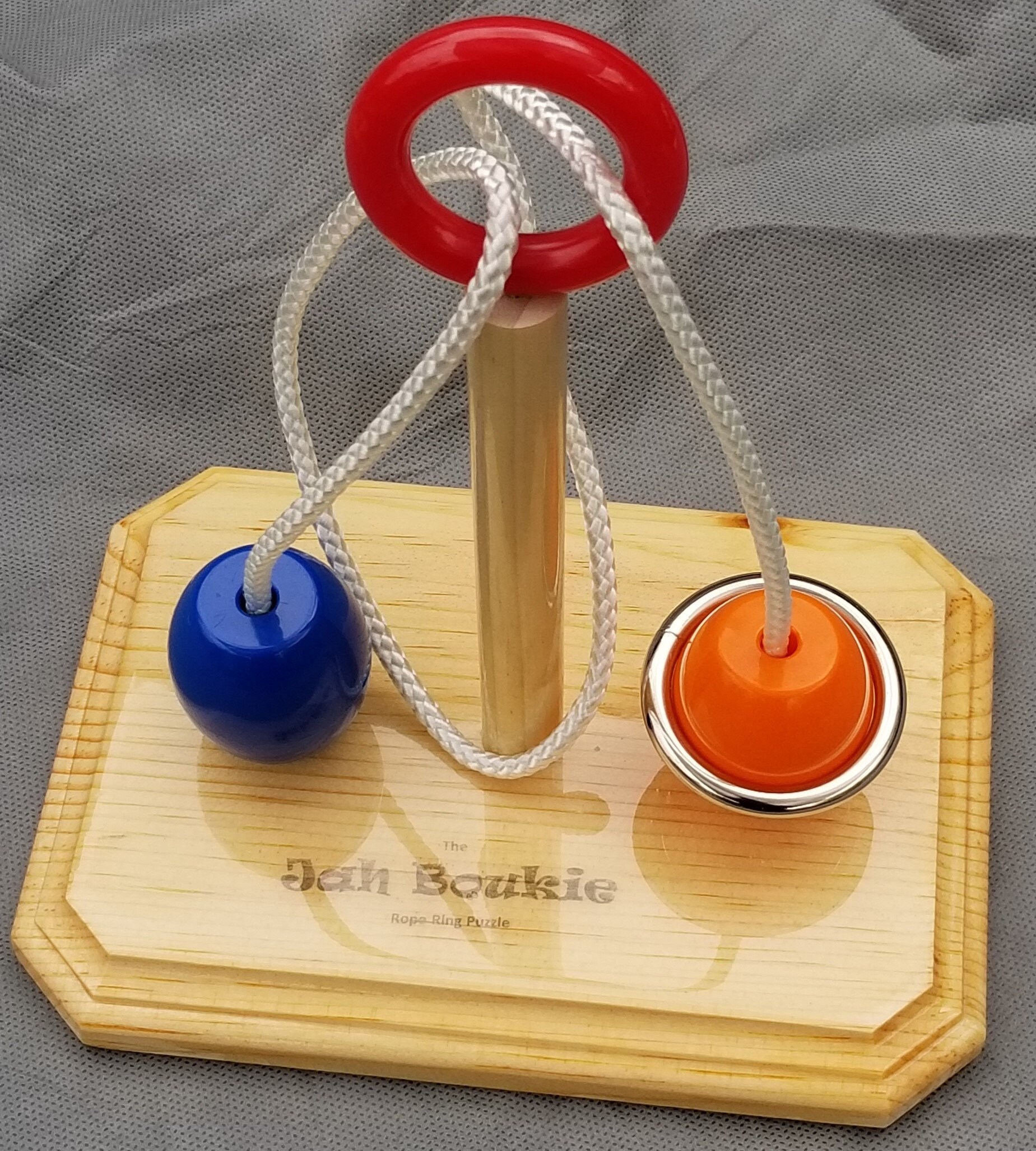 The Jah Boukie Rope Ring Puzzle - CUSTOM YOUR OPTION - Etsy