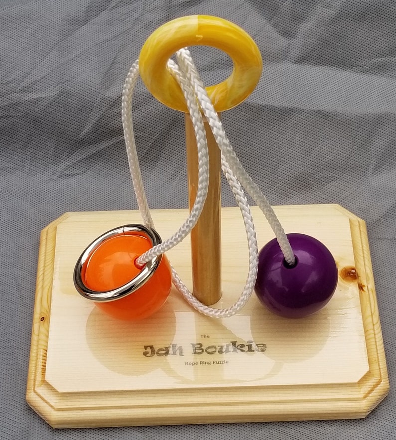 Jah Boukie Rope Ring Puzzle Also known as the famous | Etsy
