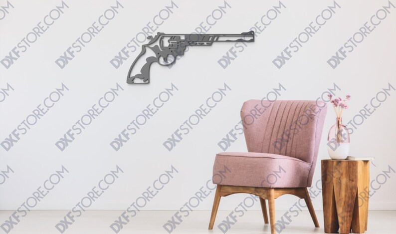 Revolver DXF File Sign DXF File - SVG File - Digital Download - Etsy