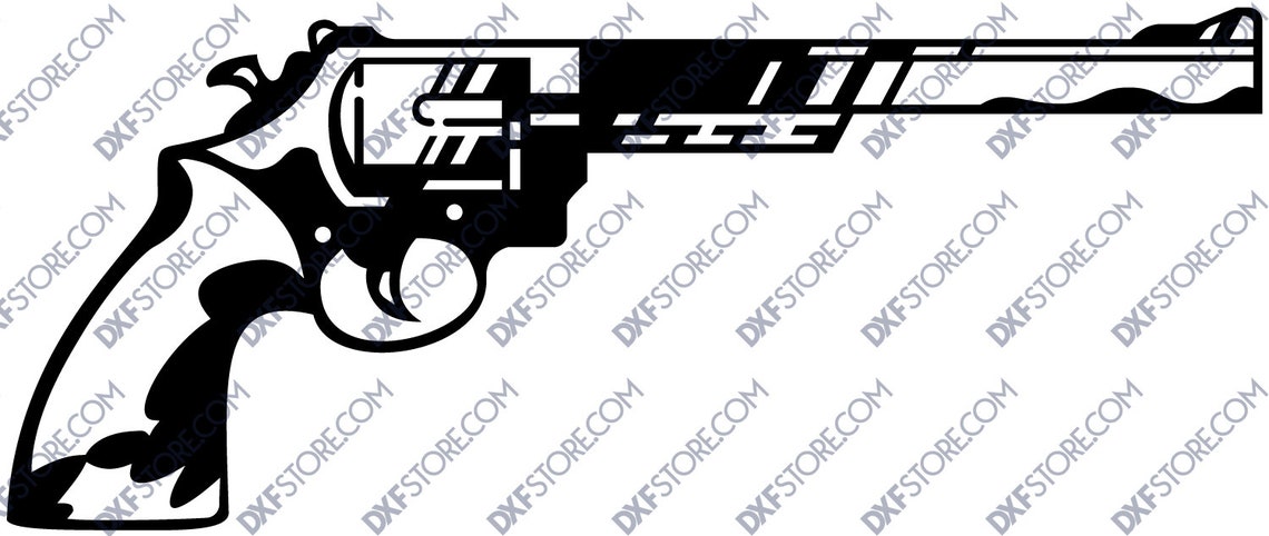 Revolver DXF File Sign DXF File - SVG File - Digital Download - Etsy