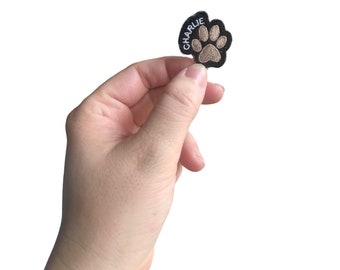 Skeleton Bone Dog Pug Iron on Patch - Etsy