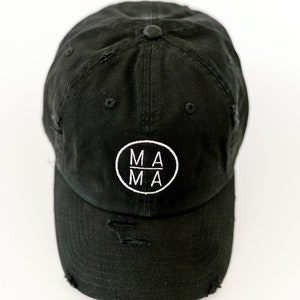 Mama Embroidered Hat | Vintage Hat | Gift for Mom | Mother's Day Gift ...