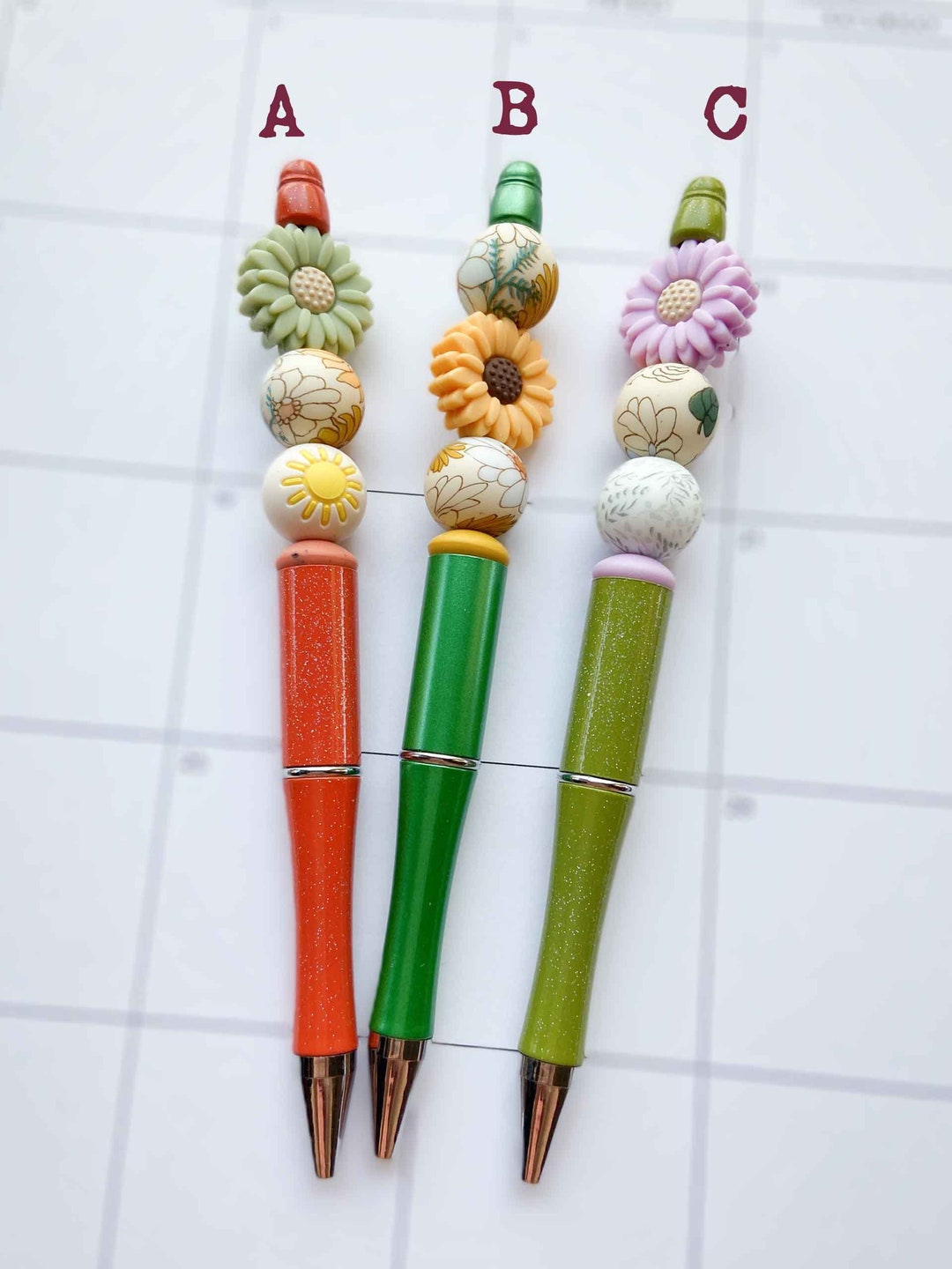 Cute Daisy Pens Decorate Pens Gift for Coworker Teacher Nurse Gift for ...