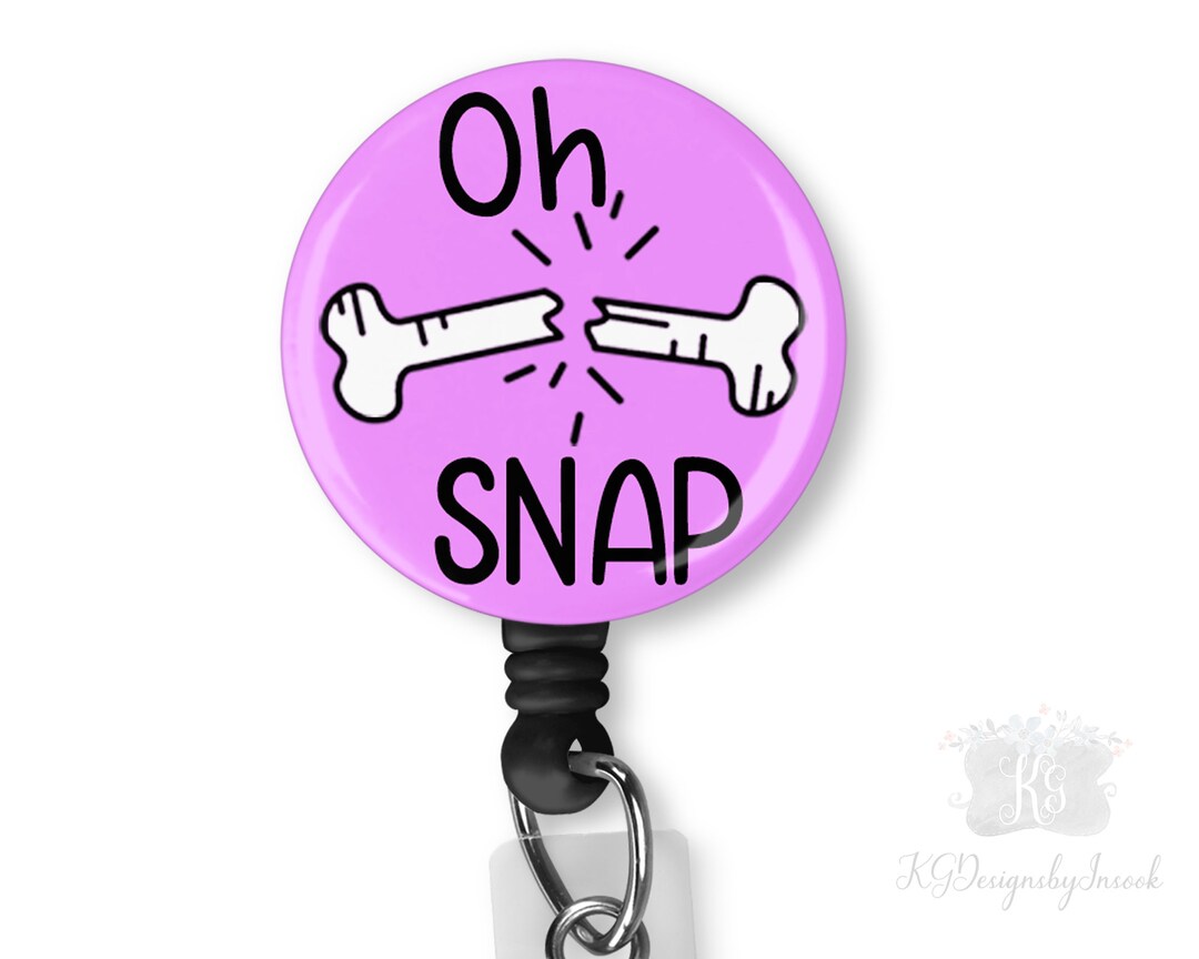 Personalized Badge Reels, Bone, Skeleton, Badge Clips, Nurse Badge ...
