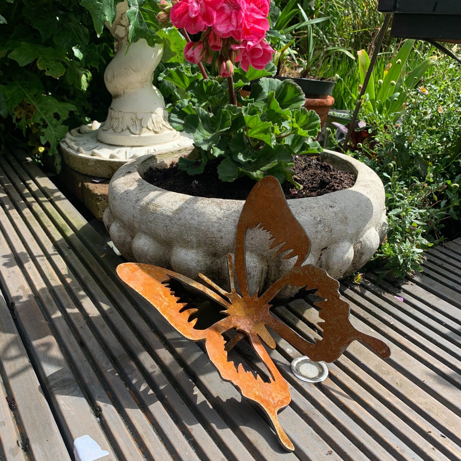 Rusty Butterfly Butterfly Plasma Cut Garden Art Rusty - Etsy