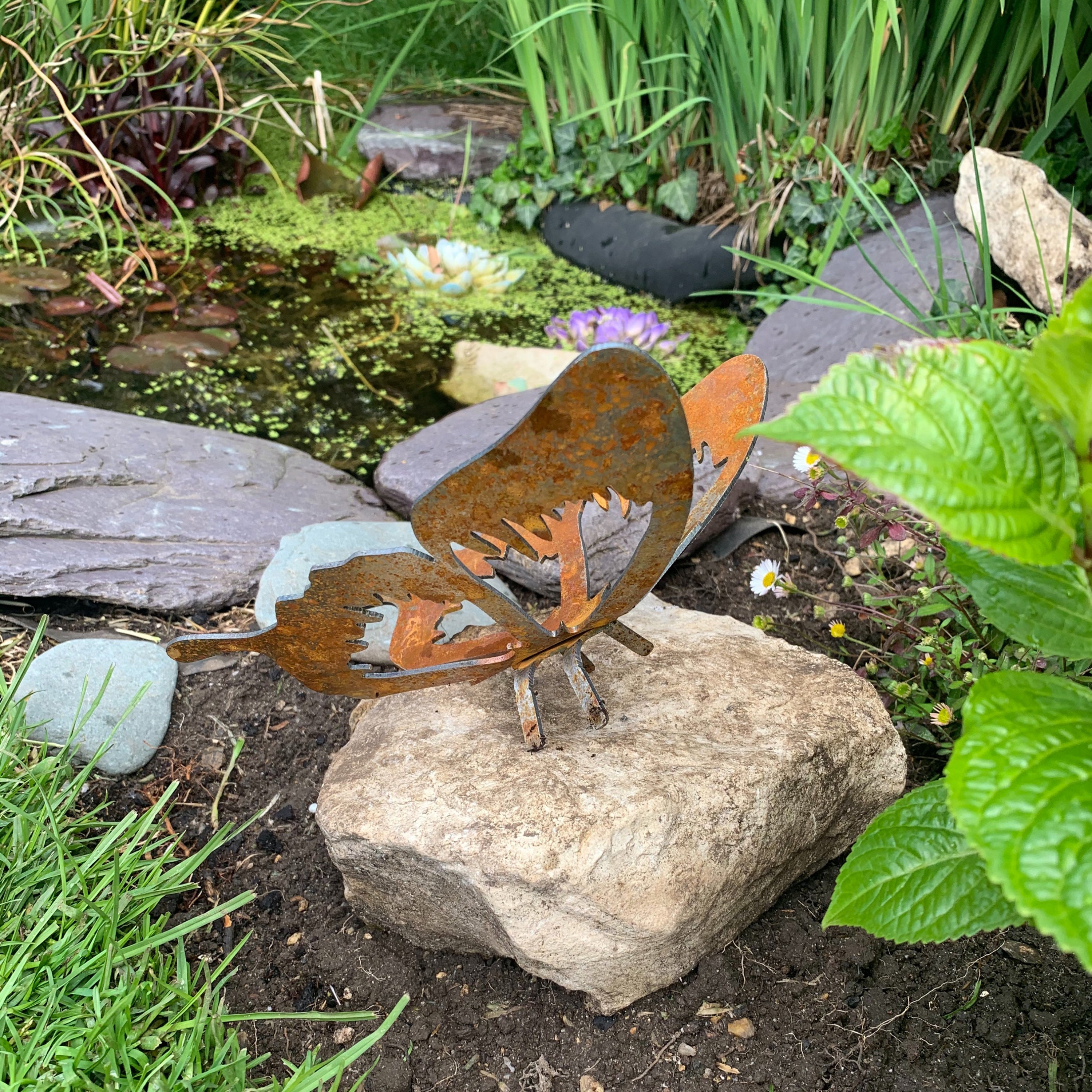 Rusty Butterfly Butterfly Plasma Cut Garden Art Rusty - Etsy