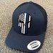 PUNISHER Tactical Police Hat USA Flag Snapback American Trucker Cap ...