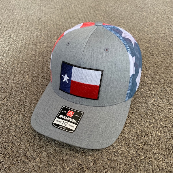 Texas Flag Hat - Etsy