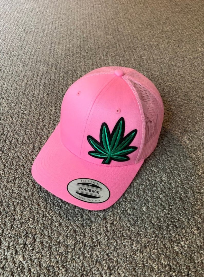 Cannabis Marijuana CBD Hat Trucker Snapback Mesh Cap - Etsy