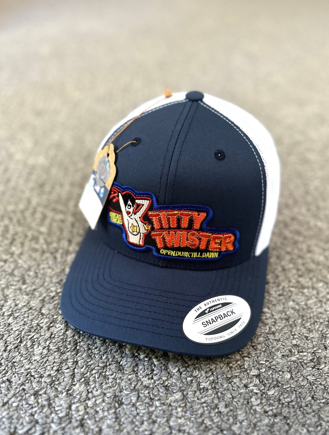 Titty Twister Hat From Dusk Till Dawn Snapback Mesh Cap - Etsy