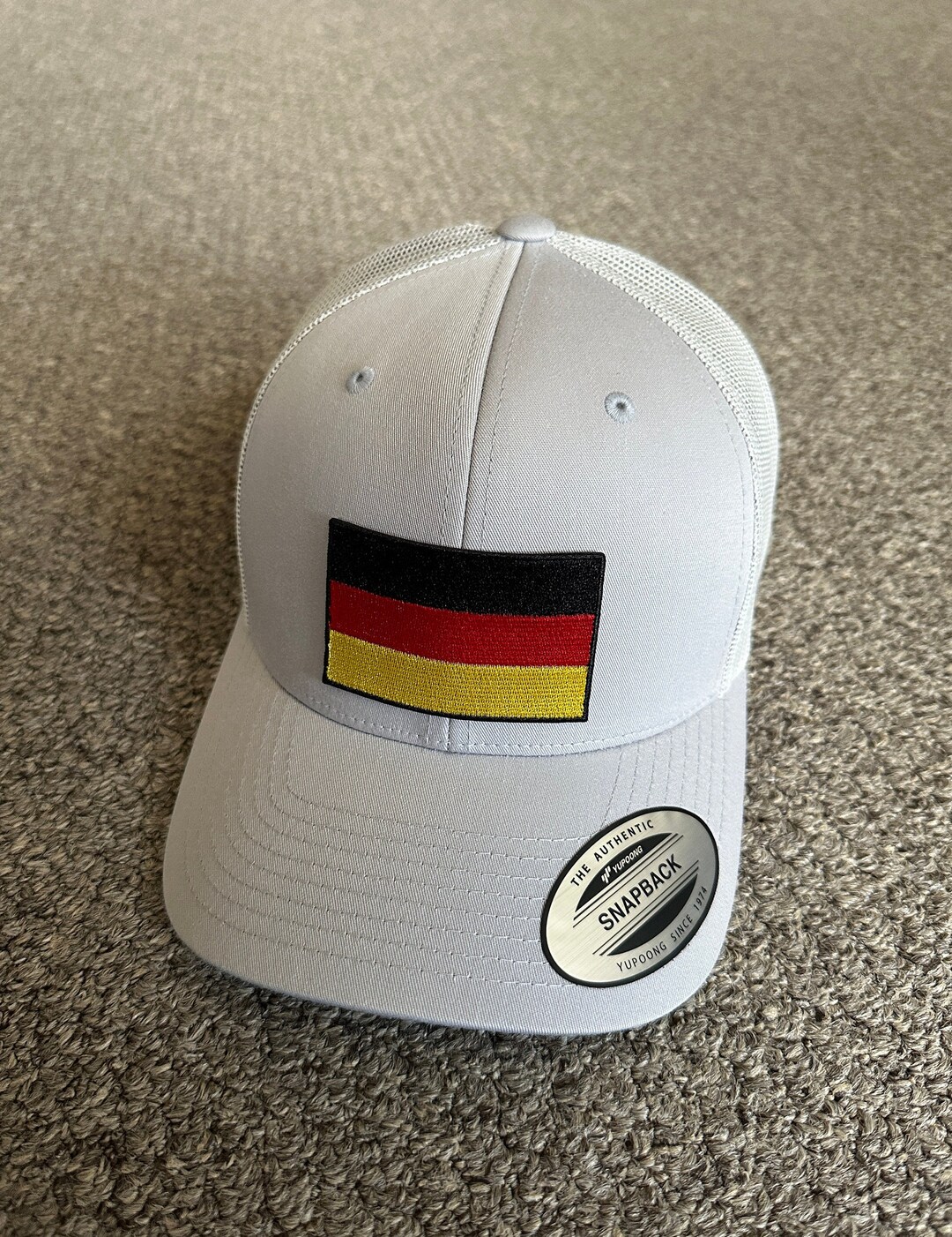 Germany Hat German Flag Snapback Mesh Cap (8 Color Options ...