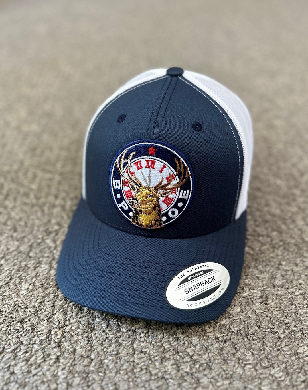 Elks Lodge Hat Snapback Trucker Mesh Cap Handcrafted in Florida - Etsy