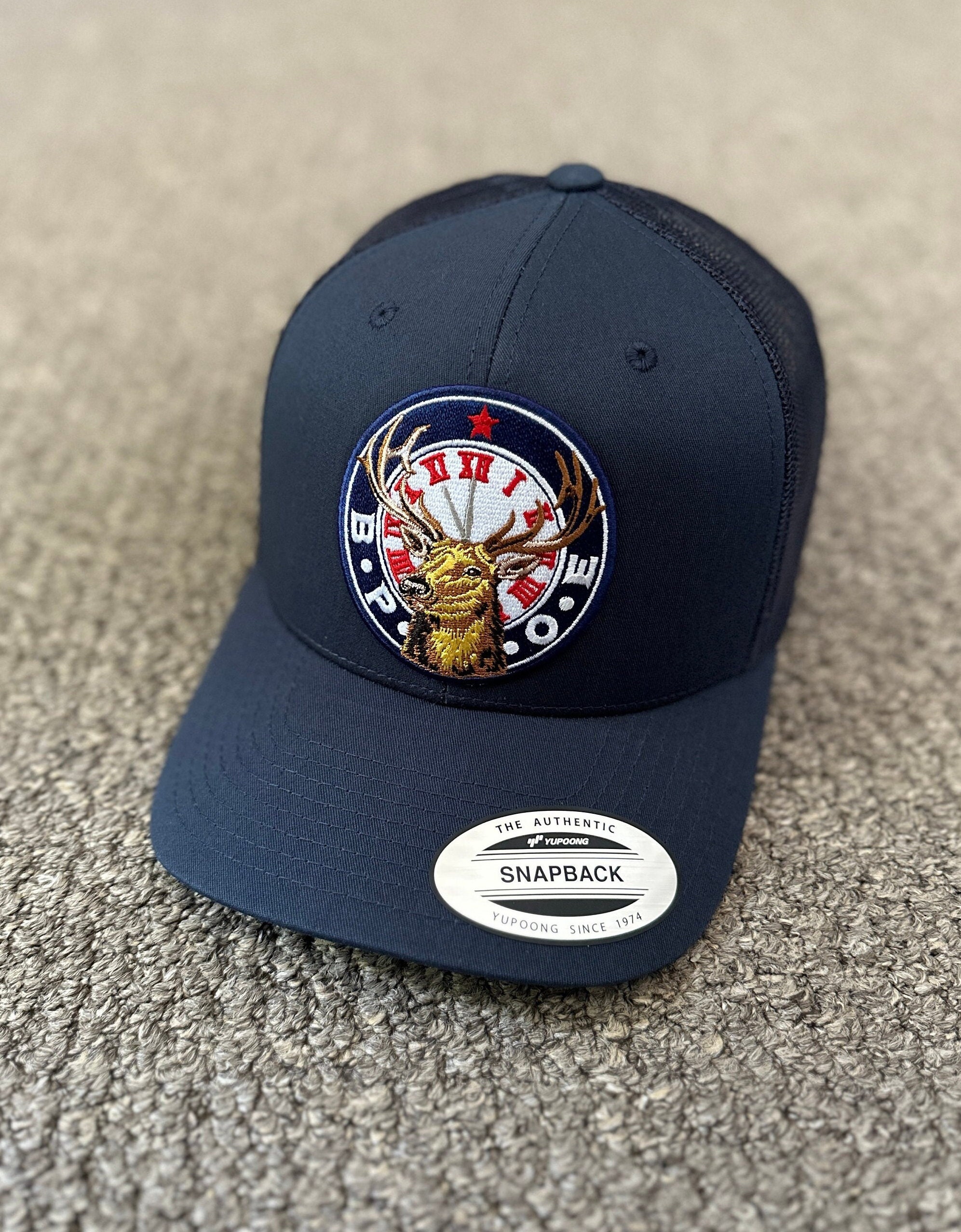Elks Lodge Hat Snapback Trucker Mesh Cap Handcrafted in Florida - Etsy
