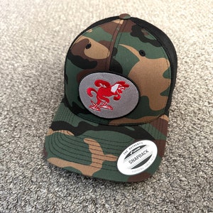 JSU Hat Jacksonville State Vintage Logo Trucker Mesh Cap Hand Made in ...