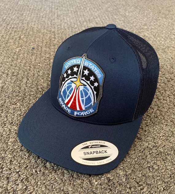 US Space Force Hat SnapBack Trucker Mesh Cap Individually | Etsy