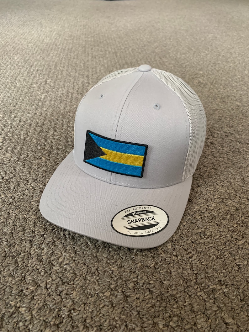 Bahamas Flag Hat Bahama Visor Snapback Trucker Cap Individually ...