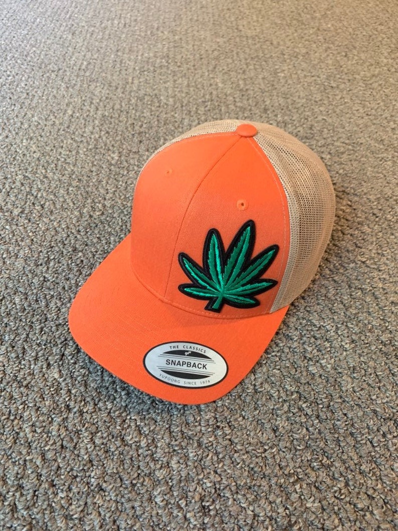 Cannabis Marijuana CBD Hat Trucker Snapback Mesh Cap - Etsy