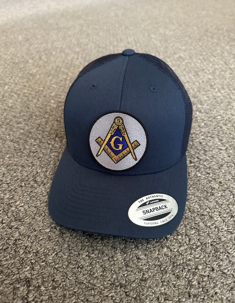 Masonic Hat Freemason Logo Snapback Mesh Cap (6 Color Options ...