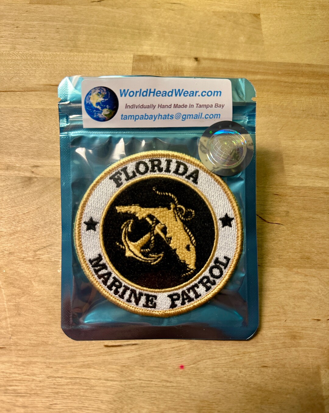 Florida Marine Patrol FMP Patch High Quality Vintage Style Collectable ...